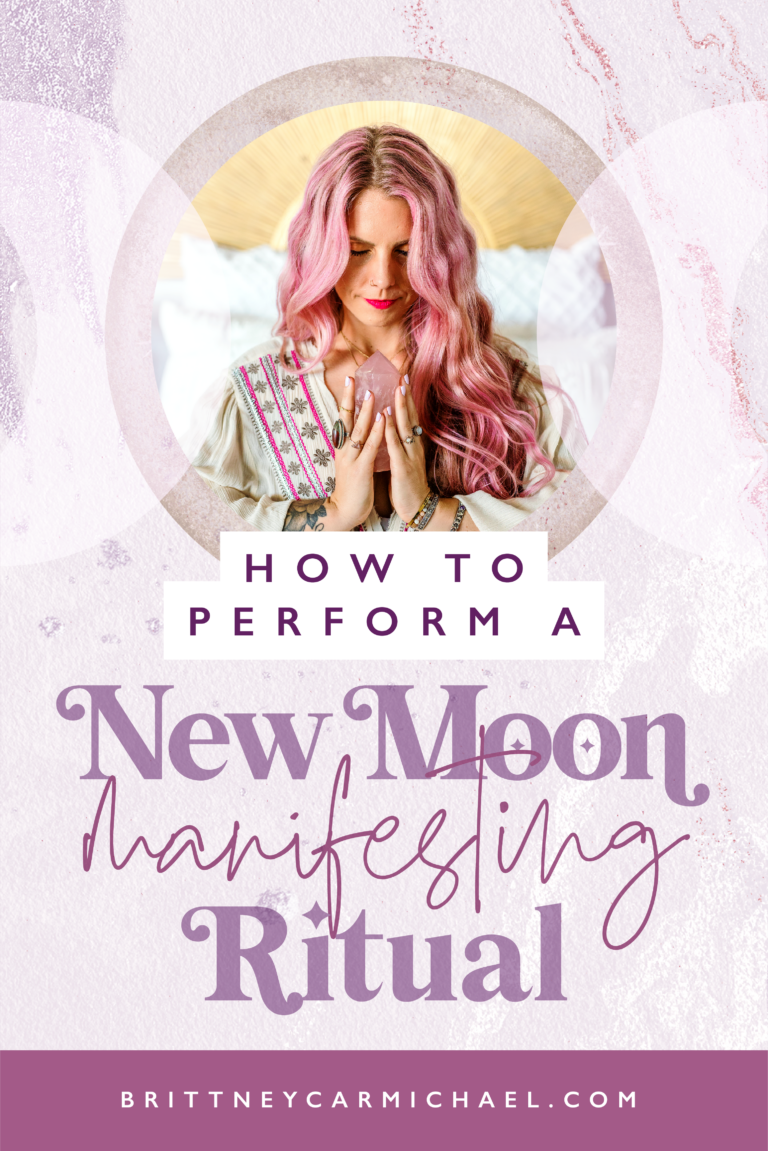 How to perform a New Moon Manifesting Ritual - Brittney Carmichael