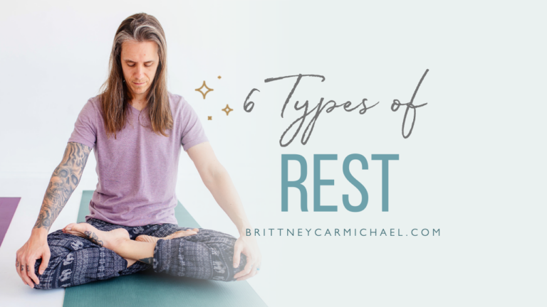 6 Types of Rest | The Elevated Life Podcast